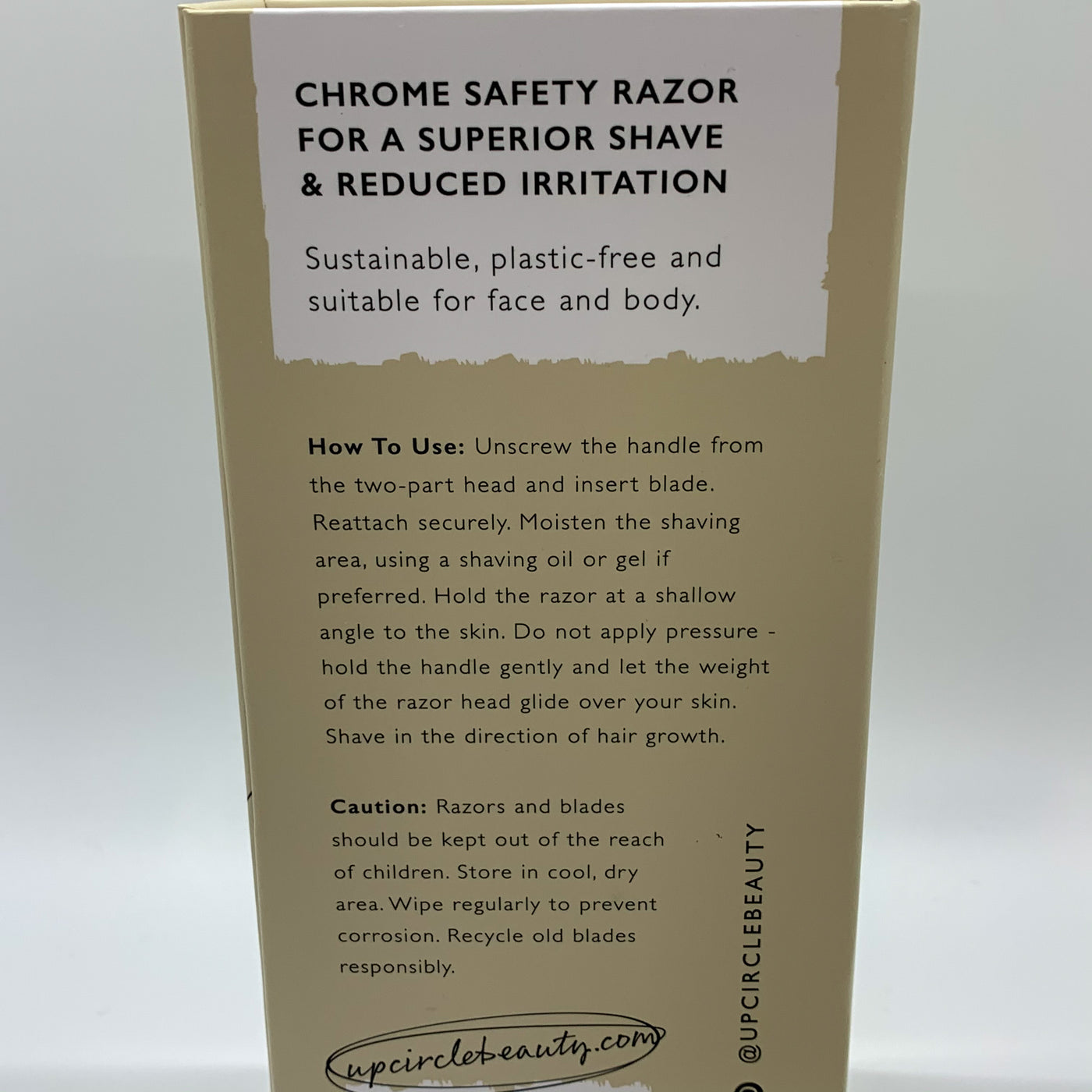 UpCircle Plastic-Free Safety Razor — ECOccasion