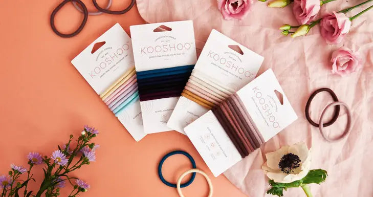 KOOSHOO Plastic-free Round Hair Ties — ECOccasion